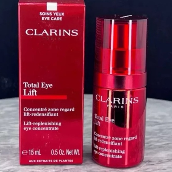 Clarins | Skincare | Clarins Red Eye Cream Total Eye Lift 5ml 5oz Nwt ...